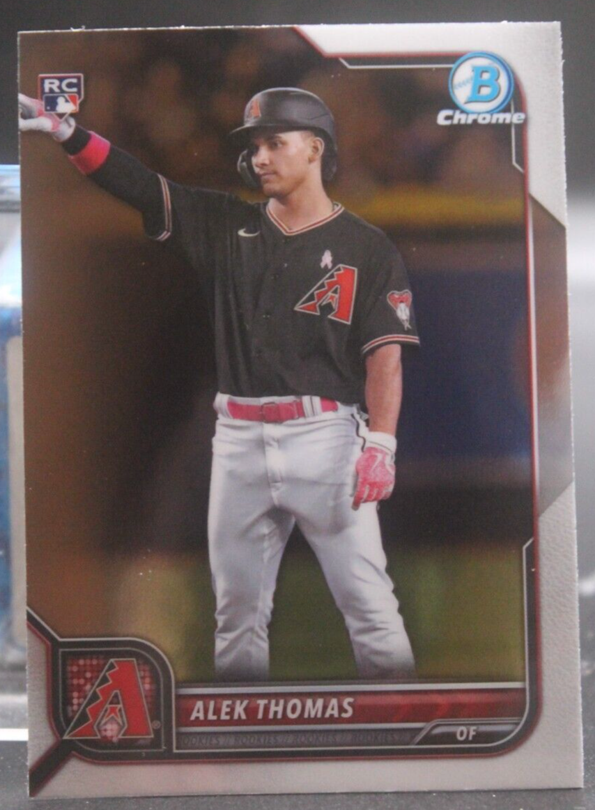 Alek Thomas (Diamondbacks/RC) - 2022 Bowman Chrome #76 | eBay