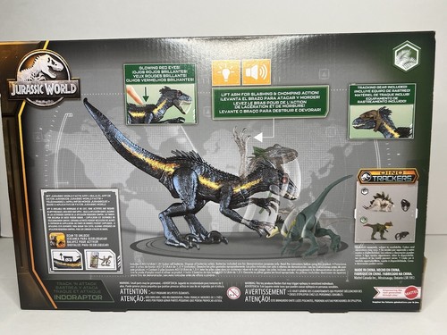 Jurassic World Indoraptor Track 'N Attack Dino Tracker Dinosaur NEW ...