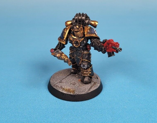 Professionally Painted WARHAMMER 40K Ultramarine chaplain 30k | eBay