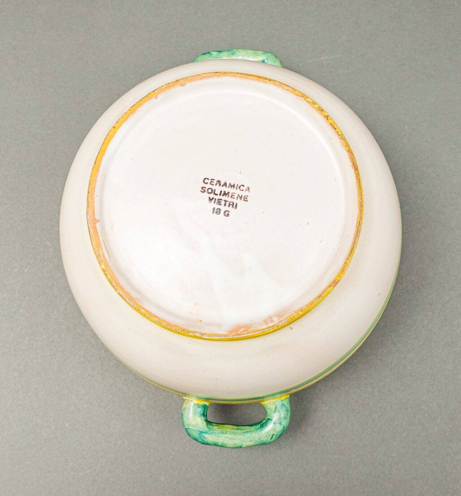 Solimene Vietri Camillo Positano Yellow Chicken Covered Soup Vegetable ...