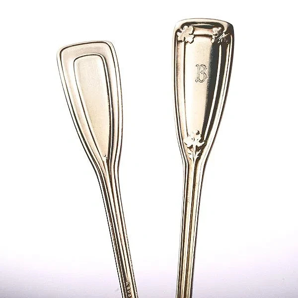 6 x Tiffany & Co. "St. Dunstan" Sterling Soup Spoons, Mono'd "B" | eBay