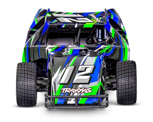 Traxxas Slash® Modified 1/10 RTR 2WD Dirt Oval Racer (Green) [TRA104354 ...