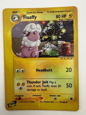 Pokemon TCG Flaaffy 77/165 Expedition Reverse Holo NM 2002 | eBay