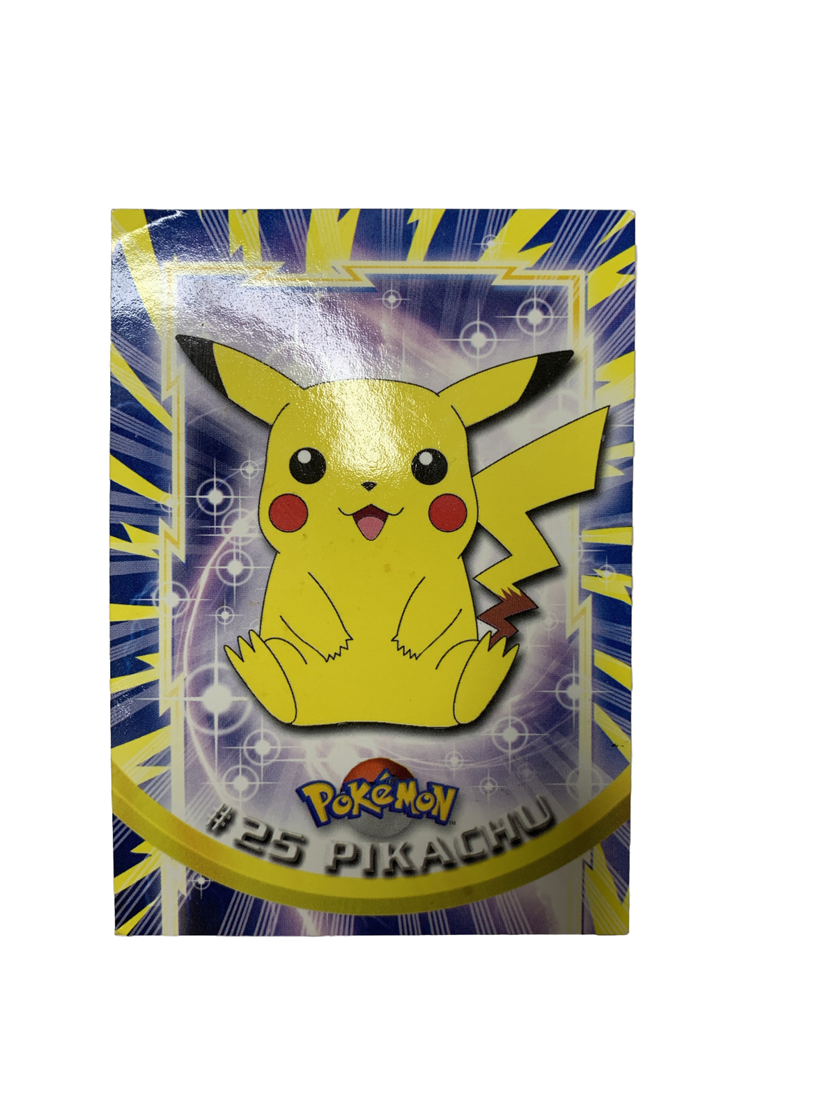 Topps Pokemon #25 Pikachu TV Animation Edition Collectible Trading Card ...