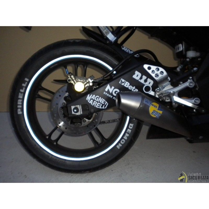 3M™ Scotchlite Reflective Motorcycle Bike Wheels Stripes Rim Tape 7mm x ...