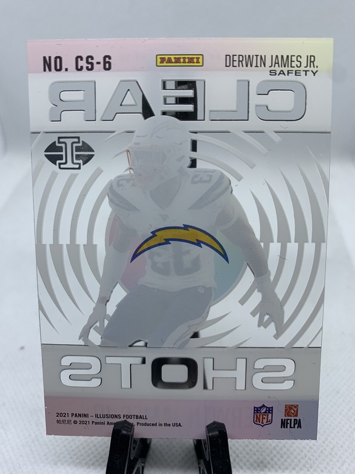 2021 Panini Illusions Derwin James Jr. Clear Shots Card #CS-6 LA Chargers | eBay