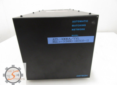 ATL-100RATYL / ASTECH RF AUTOMATIC MATCHING NETWORK TEL 3M80-000416-11 ...