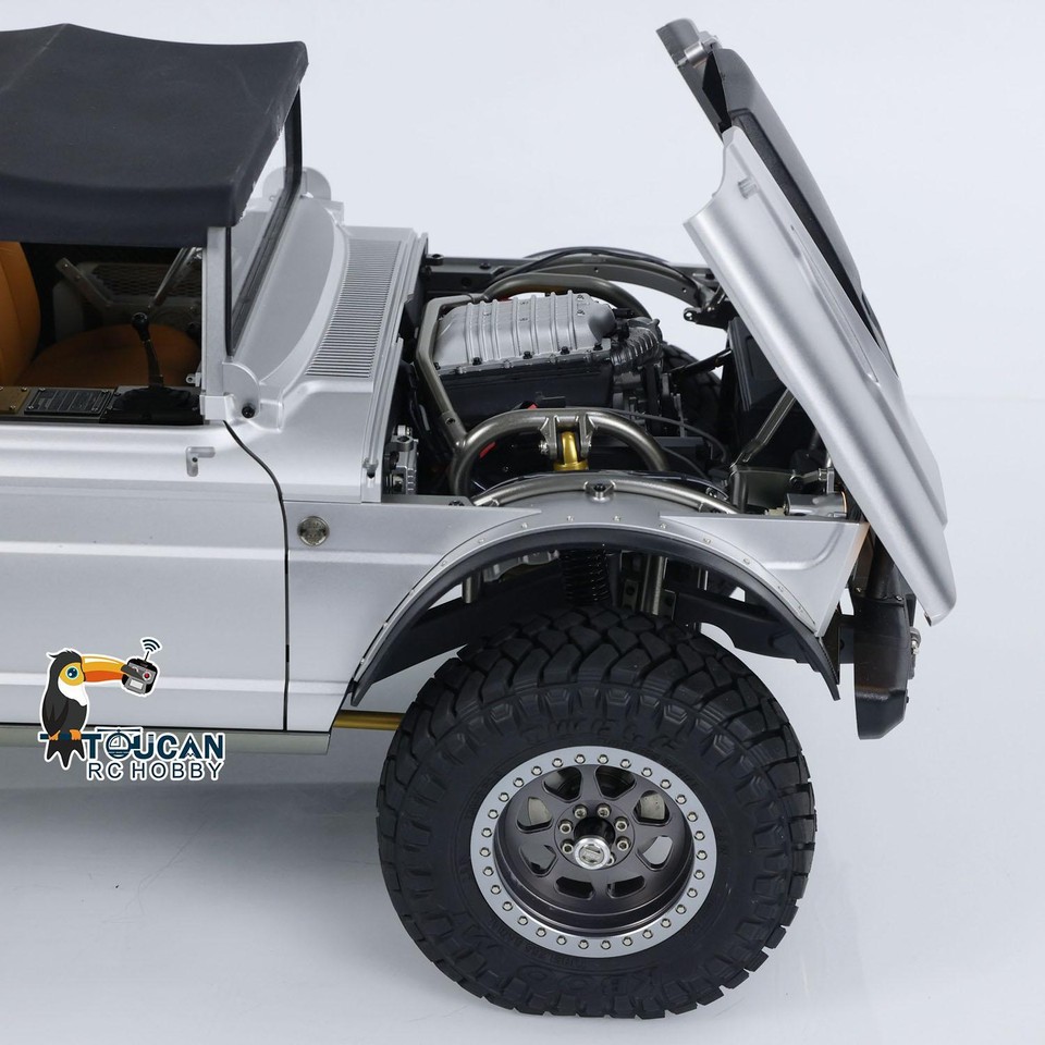TWOLF 1/10 RTR M715 RC Metal Crawler Off-road Climb Car W/ Sound Light ...