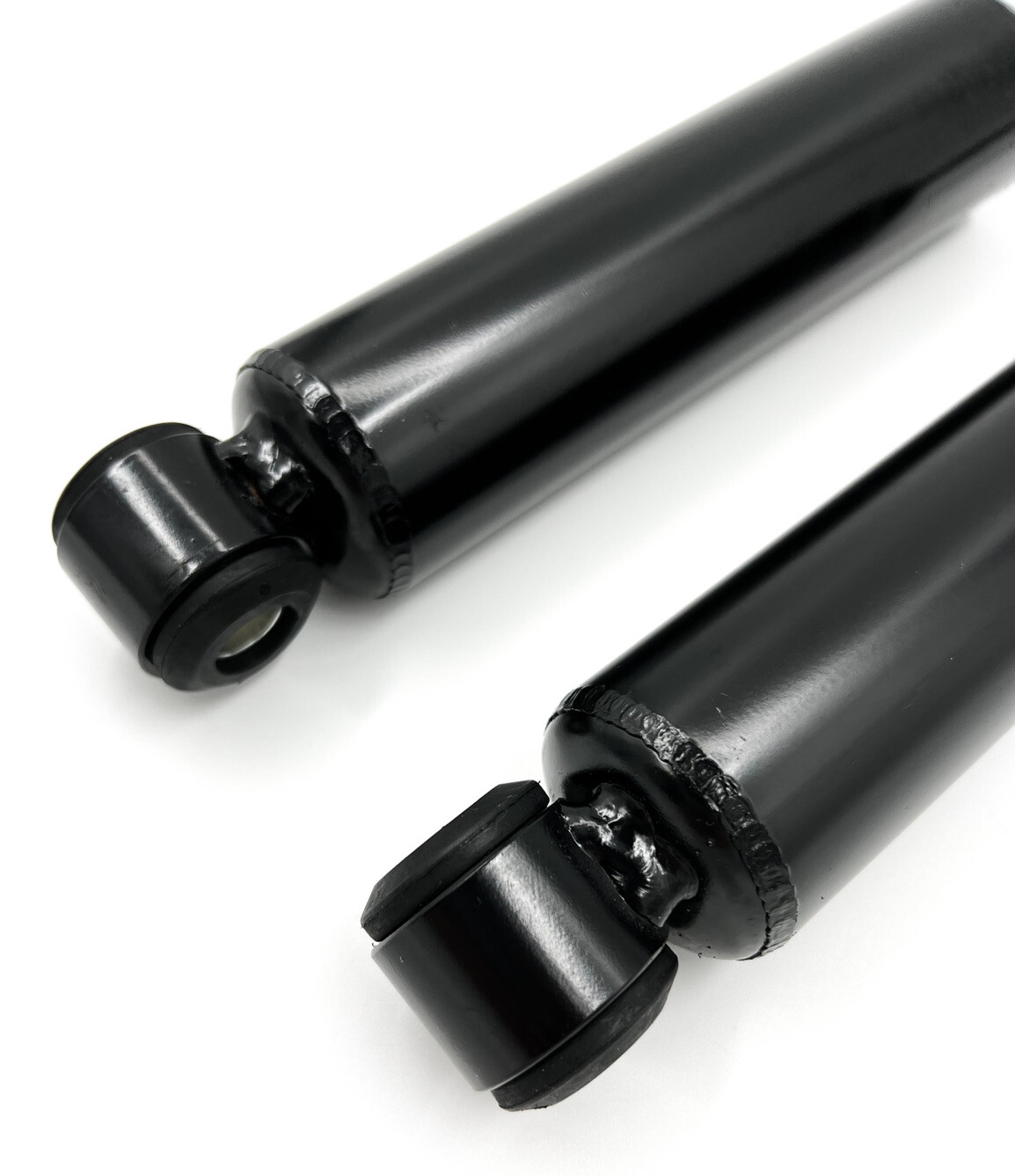 Pair Black Long Gas-Filled Tube Shock Absorbers For Street / Hot Rod | eBay