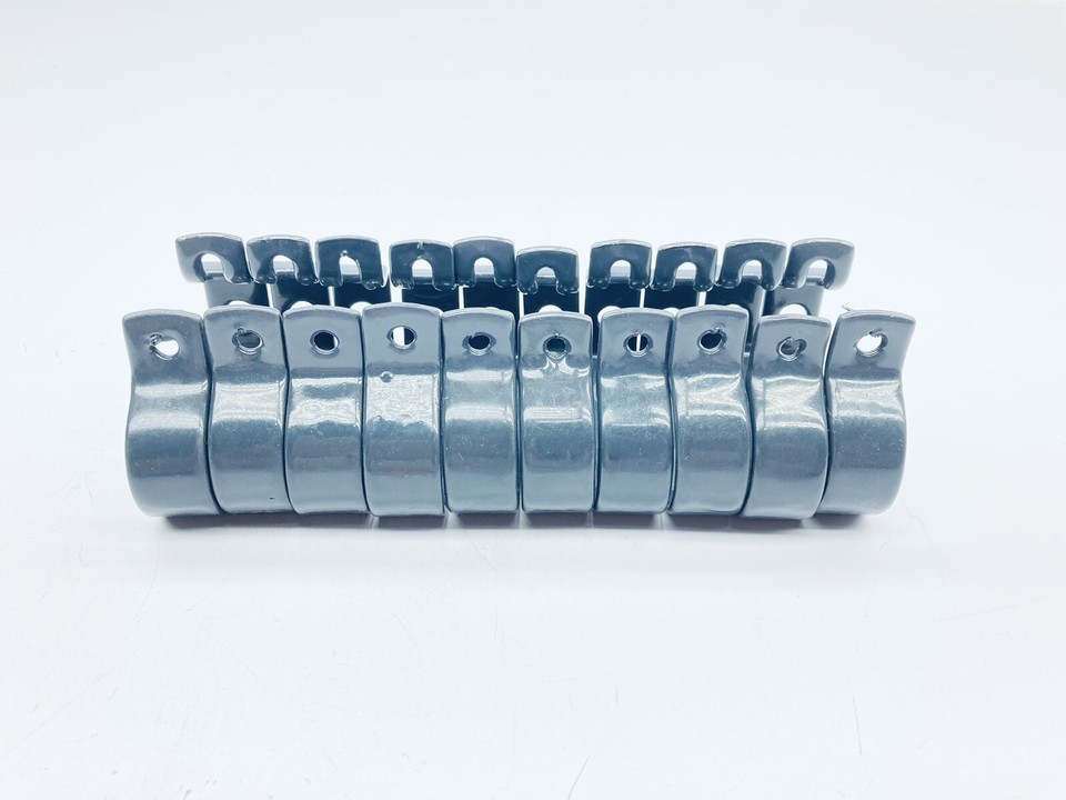 LOT OF 10 KOR KAP KKC1491 1-1/4" PVC COATED J HANGER WITH COATED STRUT ...