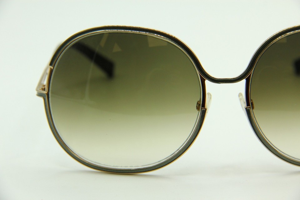 TOM FORD TF 118 28P ALEXANDRA GOLD GRADIENT AUTHENTIC SUNGLASSES 59-16W ...