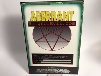 Aberrant Booklet RPG White Wolf Games | eBay
