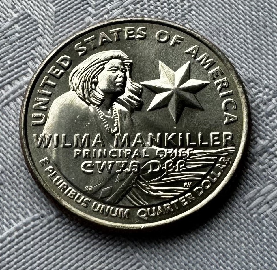 2022 D Wilma Mankiller Quarter, Error USA Currency Coin | eBay