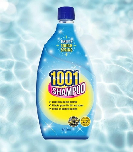 1001 Carpet Shampoo Hand Cleaner Solution Deep Clean Dirt & Stain ...
