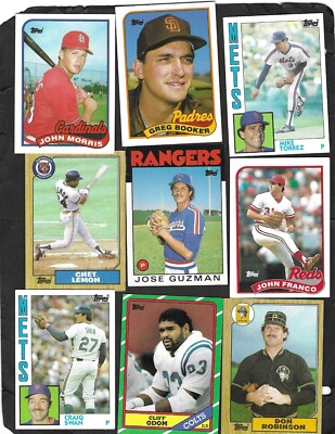 9, 1984 METS Topps Tiffany #78 Mike Torrez, Greg Booker Baseball Card ...