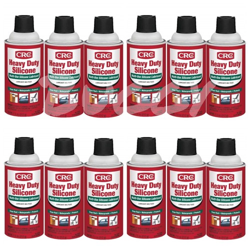 CRC 05074 Heavy Duty Silicone Multi-Use Lubricant 7.5oz, 12 Pack | eBay