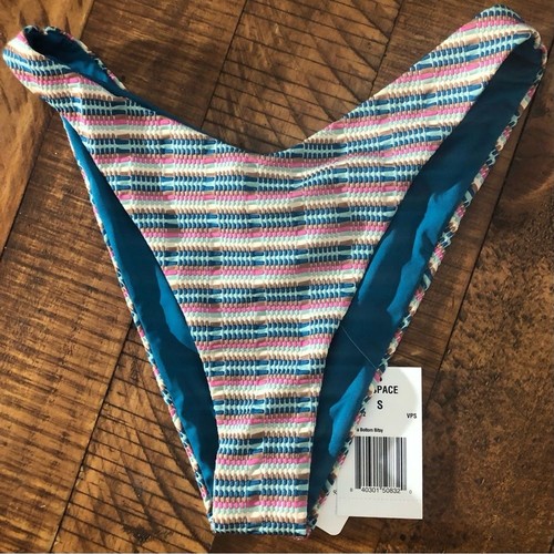 NWT L*Space Pointelle Rib Cabana Bitsy Cut Bikini Bottom - Size S | eBay
