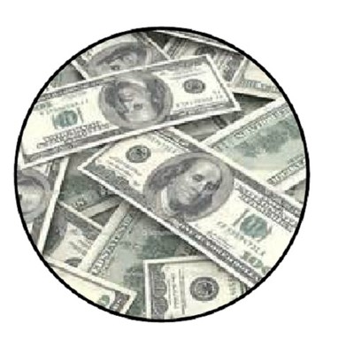 Aufkleber Geld O827|32-Sticker Etikett rund-2cm Brief | eBay