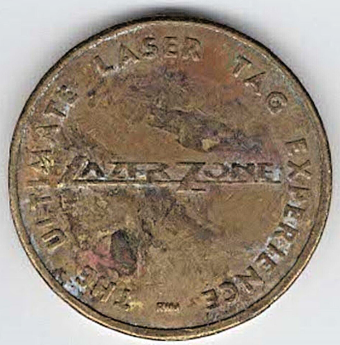 Lazer Zone The Ultimate Laser Tag Experience Arcade Game Token 22mm | eBay
