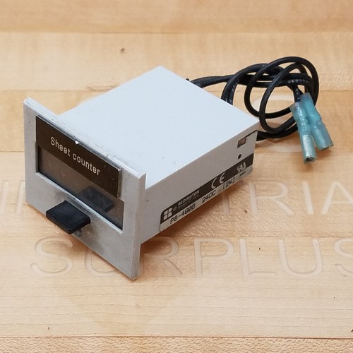 Redington P8-4906 Counter, 6 Figure, Push-button Reset, 24V - USED | eBay