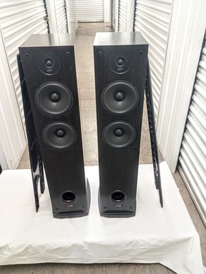 PAIR OF POLK AUDIO R50 TOWER SPEAKERS. | eBay