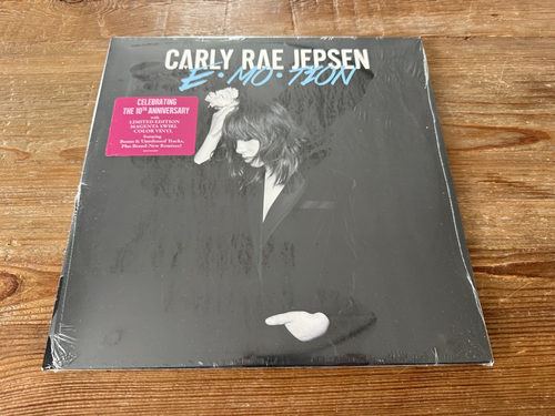 Carly Rae Jepsen EMOTION 10th Anniversary Magenta Swirl Vinyl BRAND NEW ...