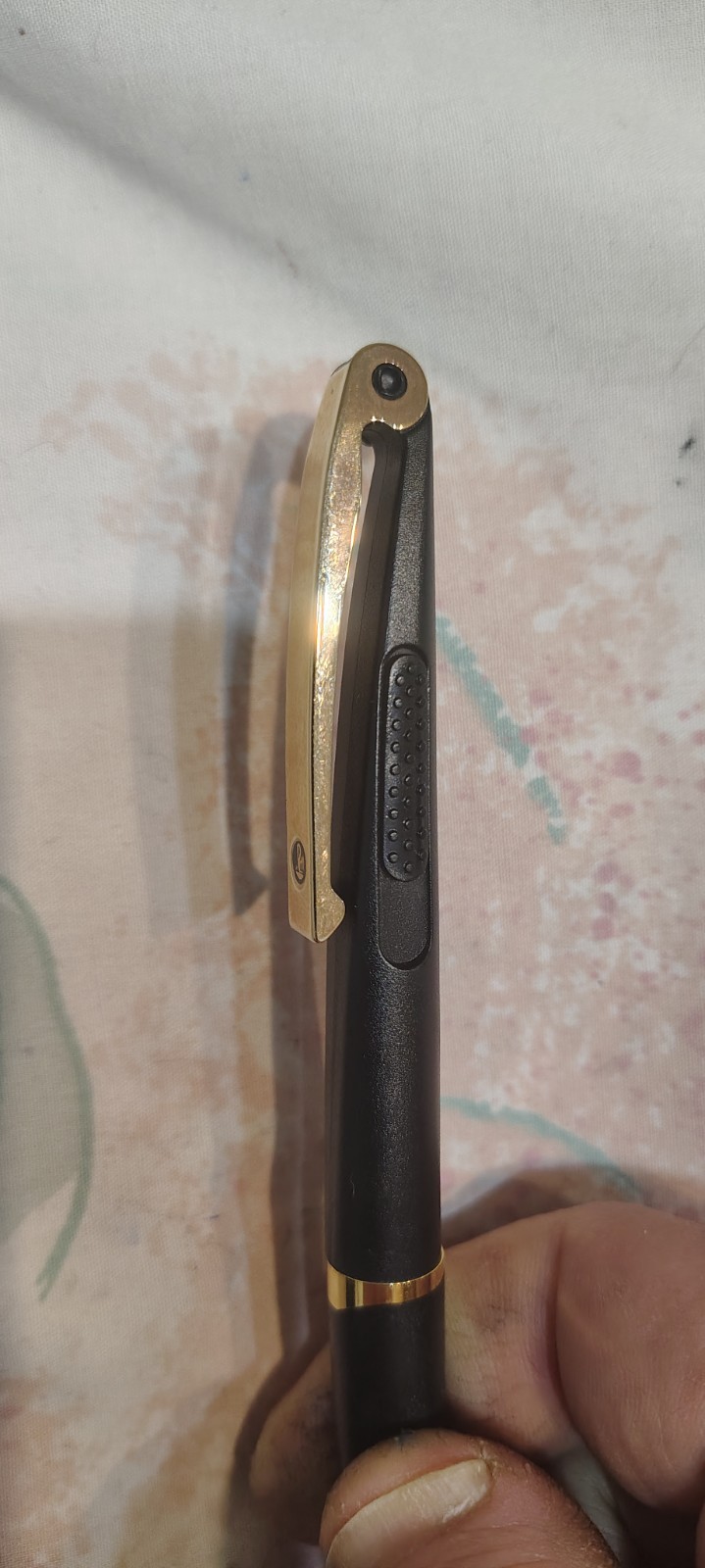 Pelikan Push Mechanism Ballpoint Pen No.1 Design L. Colani Black Gold ...