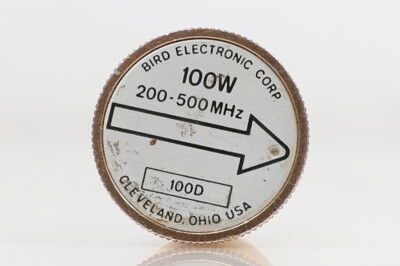 Bird 43 Thruline WattMeter Element 100W 100D 200-500MHz | eBay