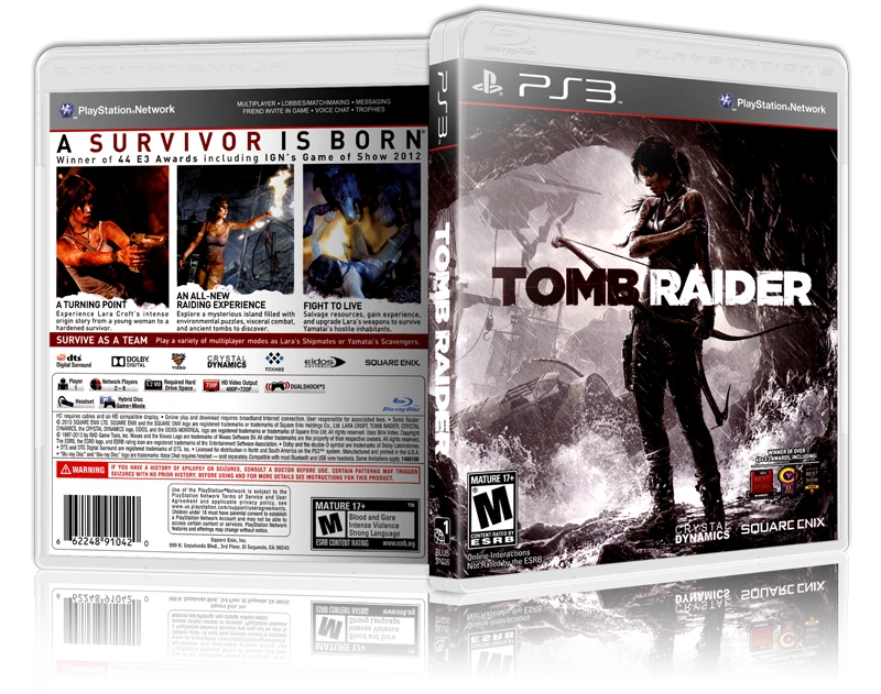 Tomb Raider Ps3 Case