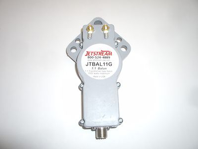 JETSTREAM JTBAL11G 1:1 TRANSFORMER ANTENNA BALUN 3.5-30MHz 1.5KW GRAY ...