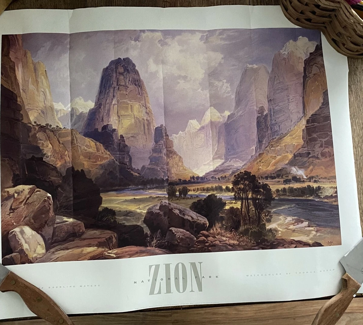Thomas Moran Paintings Zion