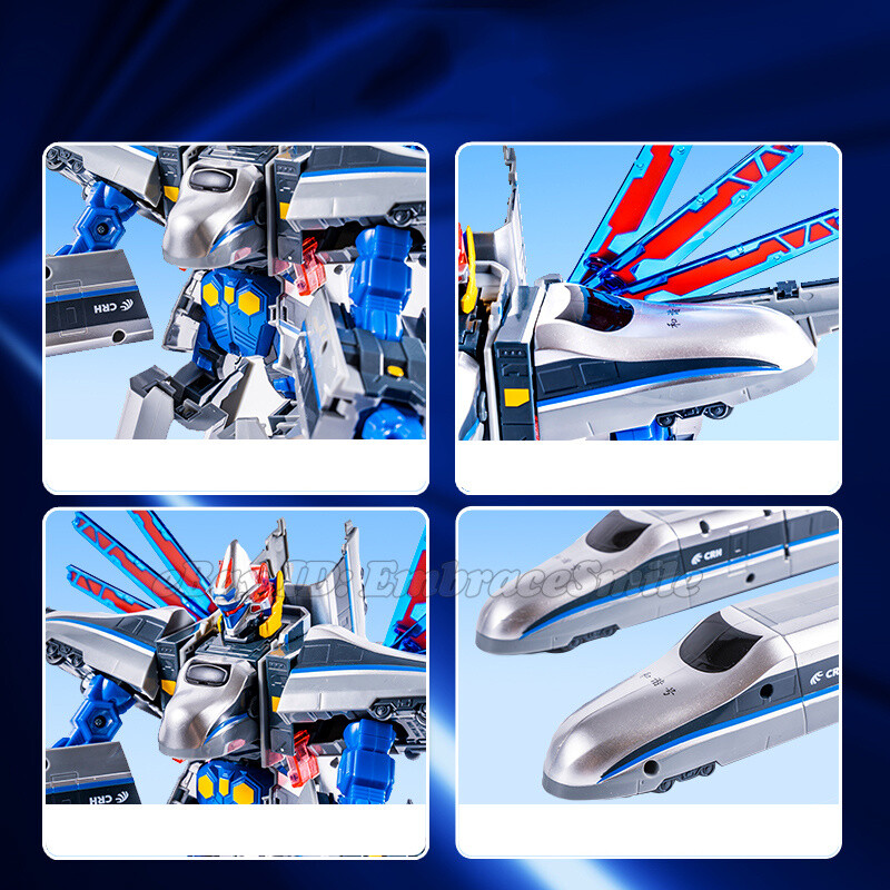 LDCX Super Train Robot China High Speed Railway 4 in 1 Trainsform ...