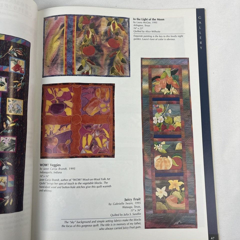From a Quilter's Garden : A Fresh Crop of Applique Designs by Gabrielle ...