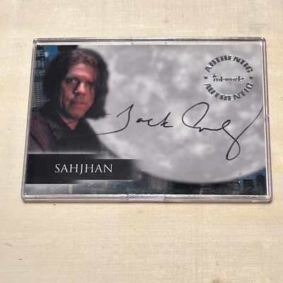 Angel Inkworks Autographed Card A18 Jack Conley as Sahjhan BTVS | eBay