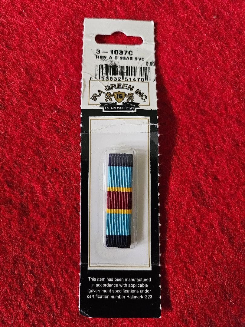 US Army Overseas Service Ribbon | eBay