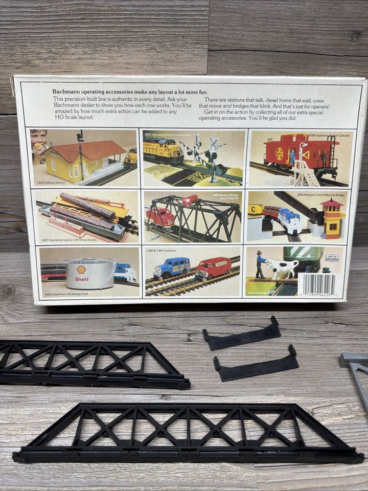BACHMANN HO Scale Train 33 Pce Over & Under Bridge & Trestle Set for ...