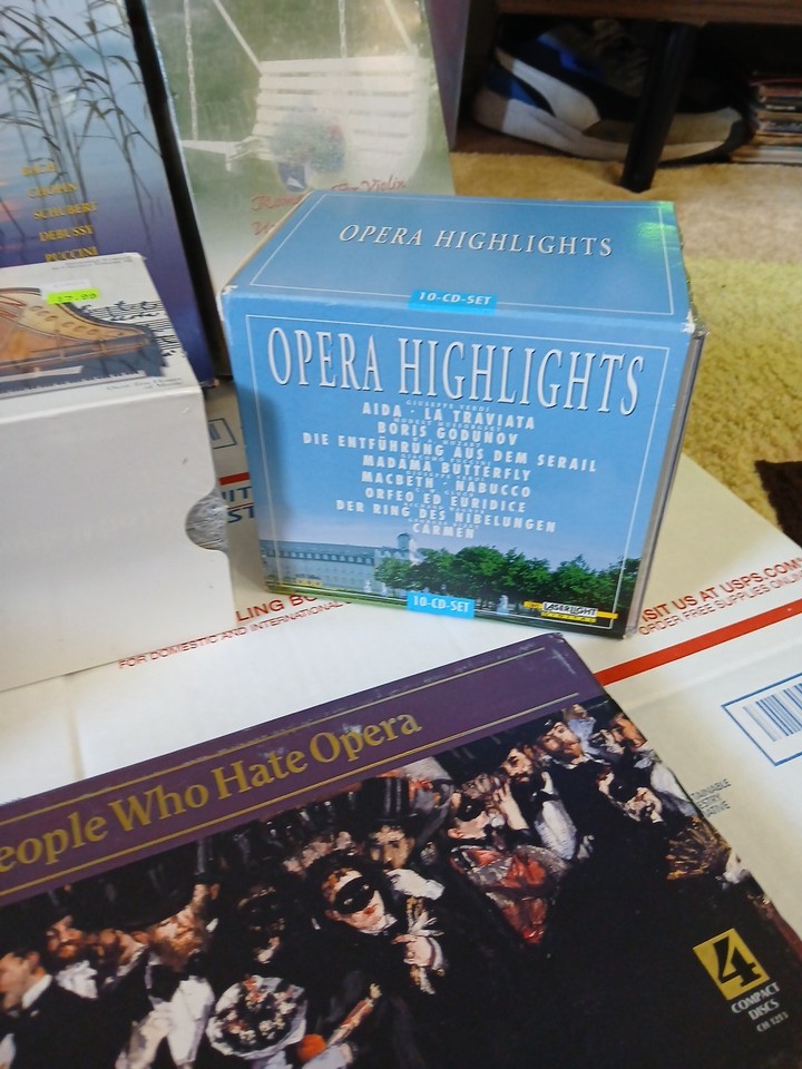 VINTAGE RARE Lot of 70 Classical / Opera CDs - NEW SEALED, Many Boxsets ...