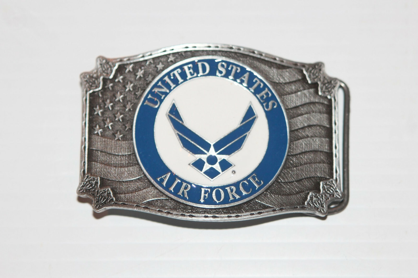 Vintage Eagle Emblems 1999 USAF US Air Force Belt Buc… - Gem