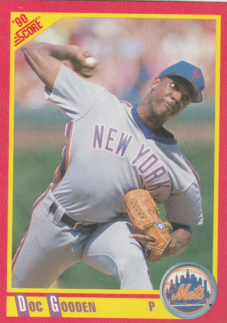FREE SHIPPING-MINT-1990 Score Dwight “Doc” Gooden Card #313 NY Mets | eBay