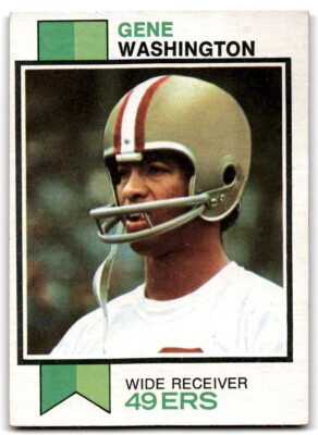 1973 Topps Gene Washington San Francisco 49ers #460 | eBay