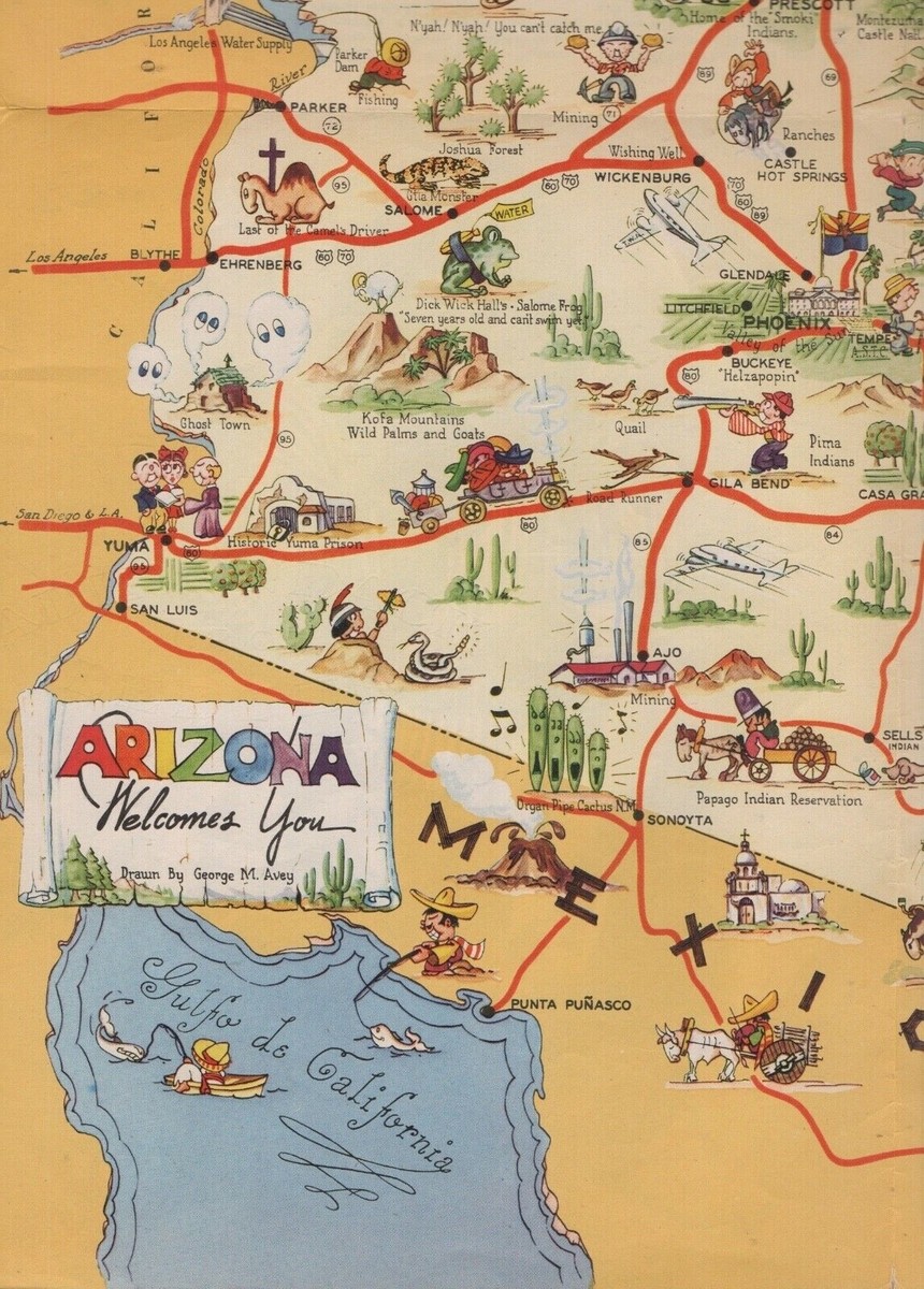 Ajo Arizona Map