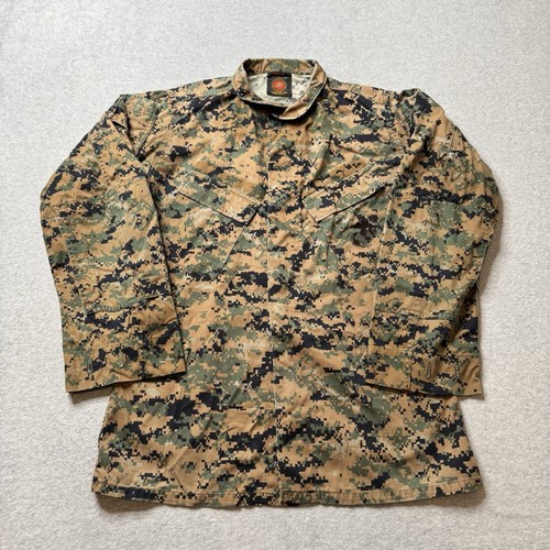 US Marines Combat Uniform Coat Small Long USMC Military Camouflage ...