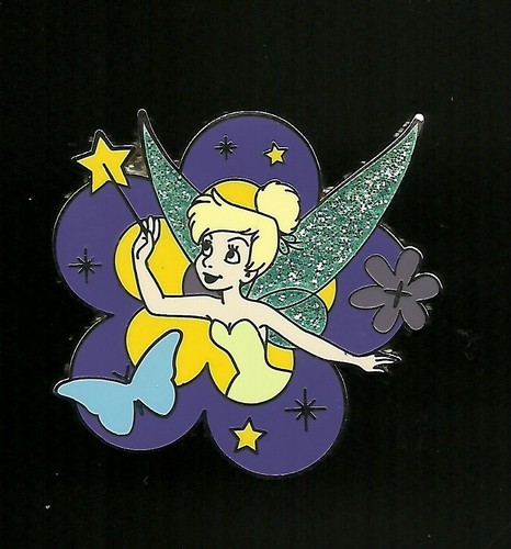 Tinker Bell Tinkerbell Waving a Star Wand Butterfly Splendid Walt ...