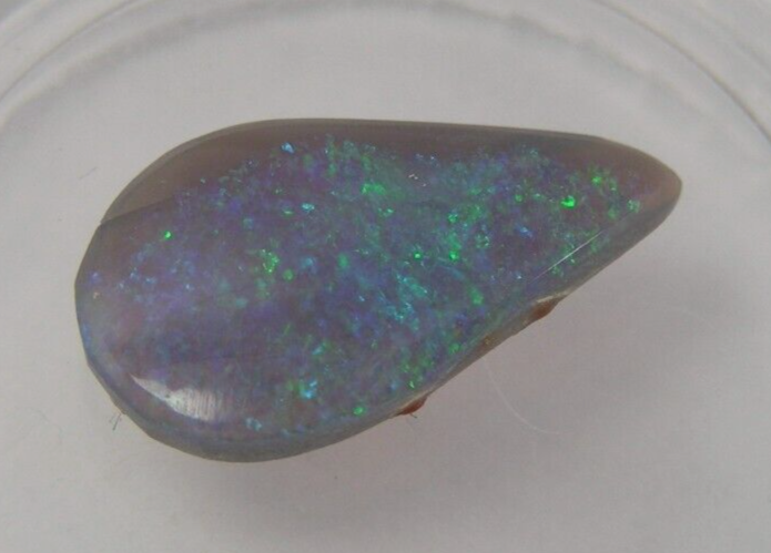 " SPECIAL " Australian Natural Solid Black Semi Opal 2.11cts Gemstone ...