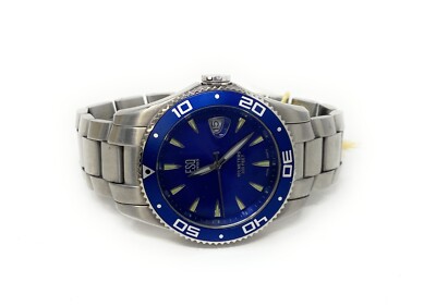 ESQ By Movado E5421 Men's Watch Blue Dial Swiss Movement WR 100 Meters ...