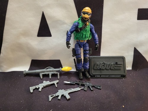 Steel Brigade Commander V2 JoeCon 2014 G.I. JOE COBRA 25th LOOSE ...