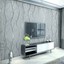 Luxury Velvet Effect Wallpaper 3D Embossed Grey Tree Branches Flock ...
