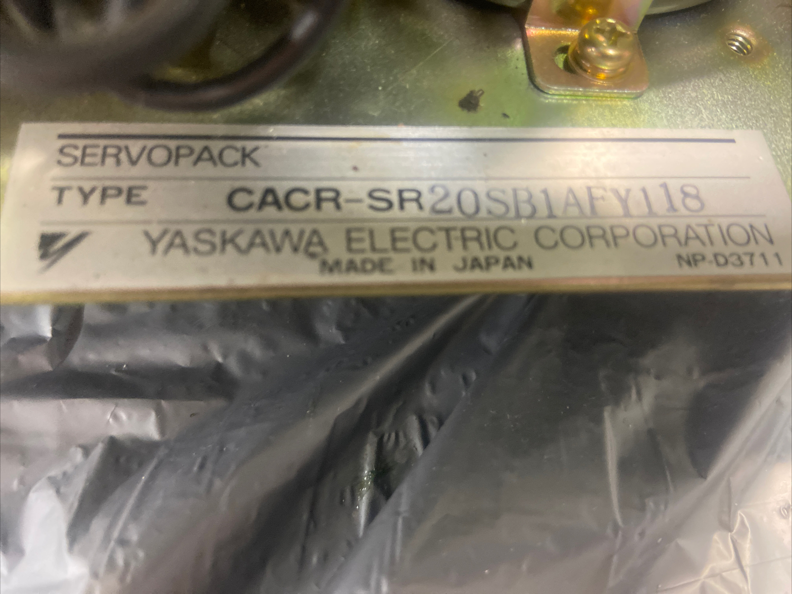 Hurco / Yaskawa Servopack CACR-SR20SB1AFY118 *90 Day Warranty* | eBay