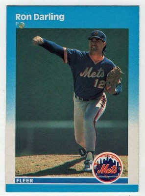 Ron Darling - New York Mets (MLB Baseball Card) 1987 Fleer # 5 - Mint ...