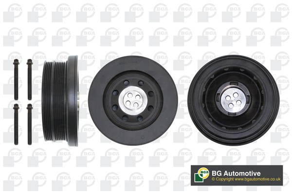 Crankshaft Pulley (TVD) fits BMW 535D E60, E61 3.0D 04 to 10 BGA ...
